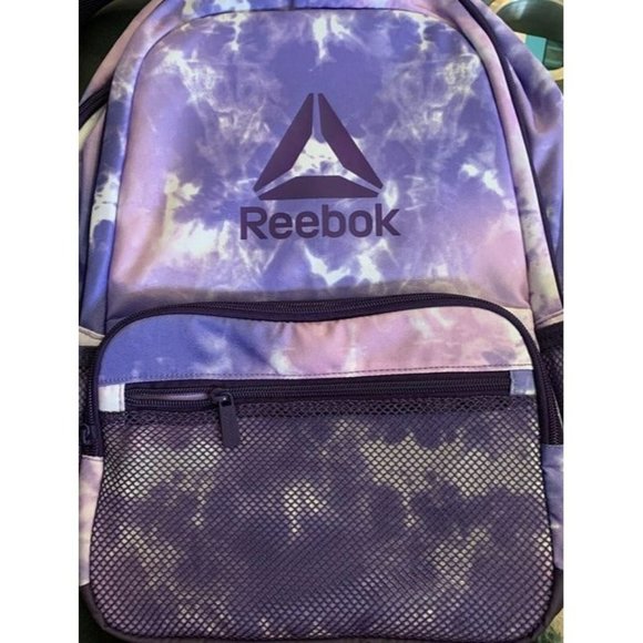 Reebok | Bags | Reebok Spellbinding Backpack 75 Water Resistant Purple ...